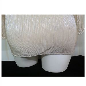 Faded Glory | Tops | Faded Glory Nwt Gold Shiny Top | Poshmark